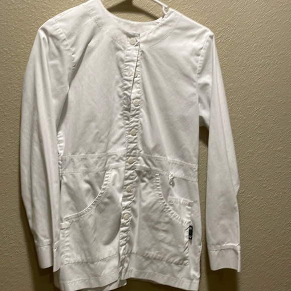 koi | Jackets & Coats | Koi White Lab Coat | Poshmark